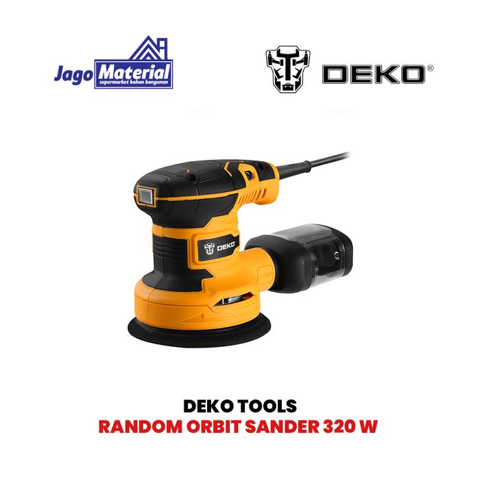 Promo Deko Random Orbit Sander 5 Inch (Mesin Amplas Kabel) 320 W ...