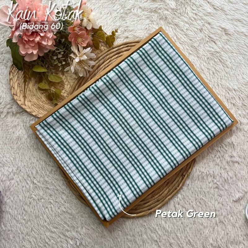 (2M KAIN PETAK/ALBUM BARU) KAIN KOTAK-KOTAK/PLAID MATERIAL LEMBUT ...