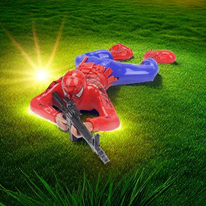 Spider-Man Jedi Crawling Soldier Electric Bald Warrior Crawling ...