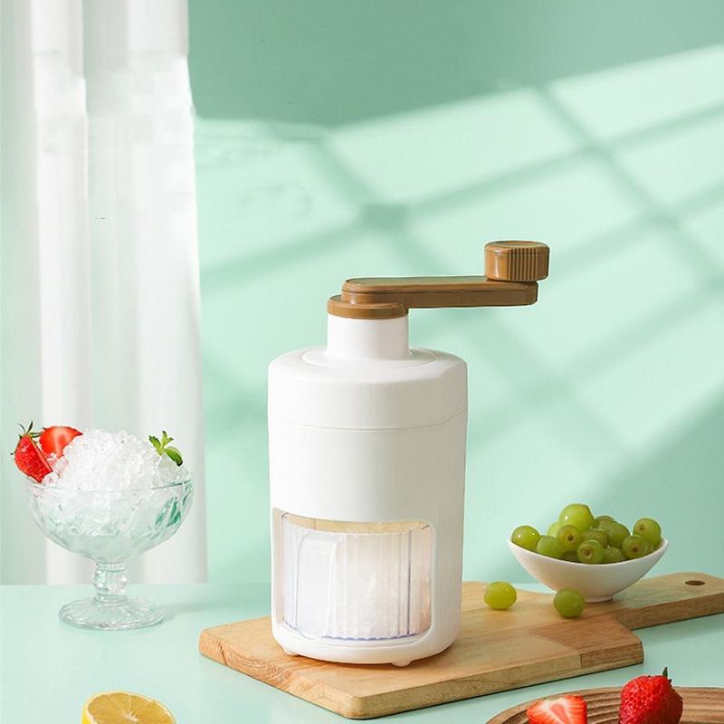 Durable Portable Mini Shaved Ice Machine Hand-Operated Manua - TikTok ...