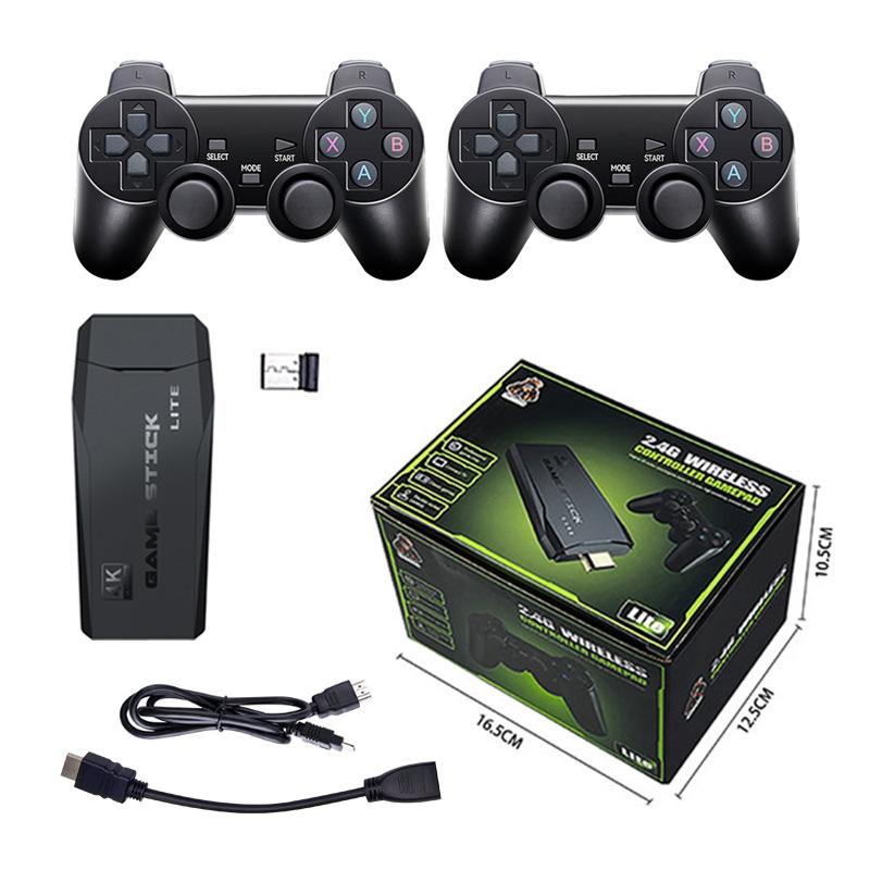 Konsol Permainan Video 4K Game Stick Lite Pengawal Wayarles 64GB ...