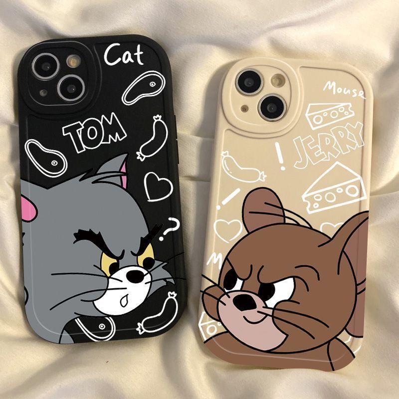 Sarung Telefon Silikon Anti Gelincir, Pasangan Kartun Tom da - TikTok ...