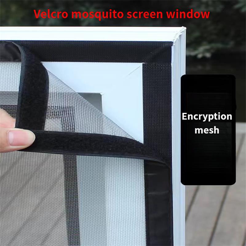 Magic Tape Encrypted Window Screen, Edged Mosquito Net, Self-Adhesive ...