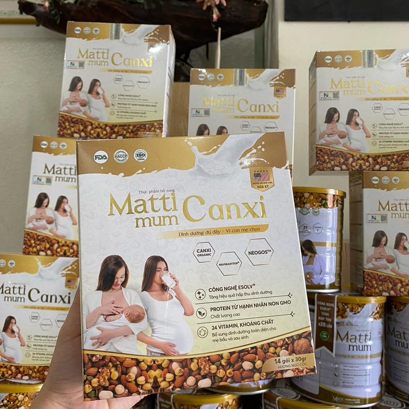 Sữa hạt MAtti mum hộp 420gr lợi sữa dành cho mẹ bầu sau sinh - TikTok ...