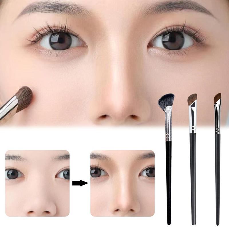 Semi-fan Nose Shadow Makeup Brush Slanted Head Small Fan Shadow ...