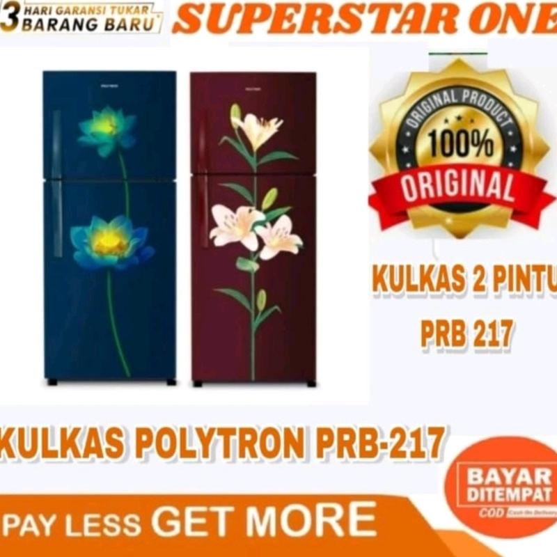 Kulkas Polytron 2 pintu PRB 217 - Shop | Tokopedia