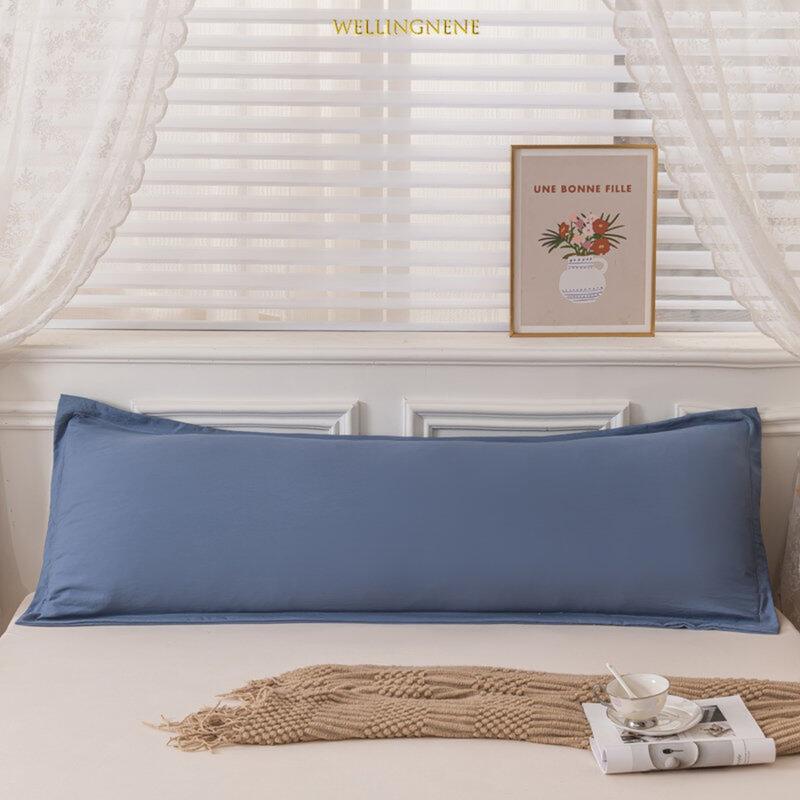 Skin-friendly Soft Cotton Linen Long Pillowcase Large Size Couple ...
