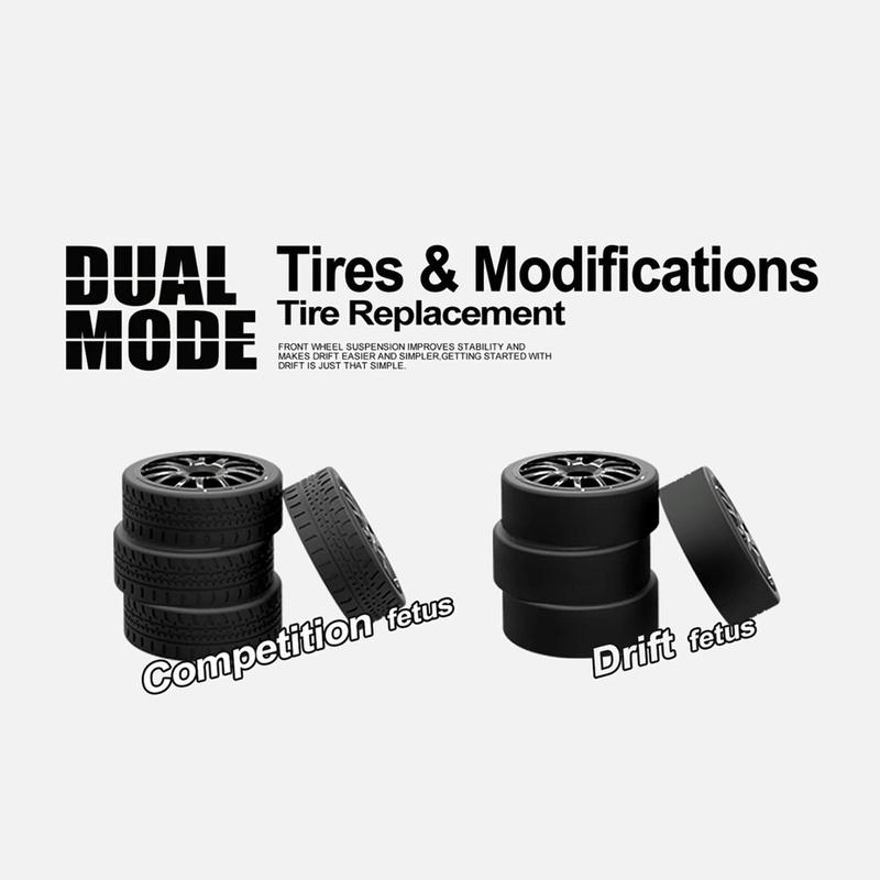 POKO Mobil RC Drift 1:24 4WD Remote Control Porsche 911 & Nissan GTR ...