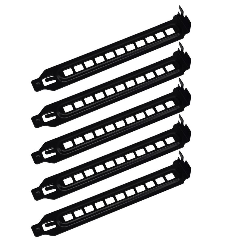 Metal PCI Chassis Slot Covers Brackets, 5Pcs Dust Filter Blanking Plate ...