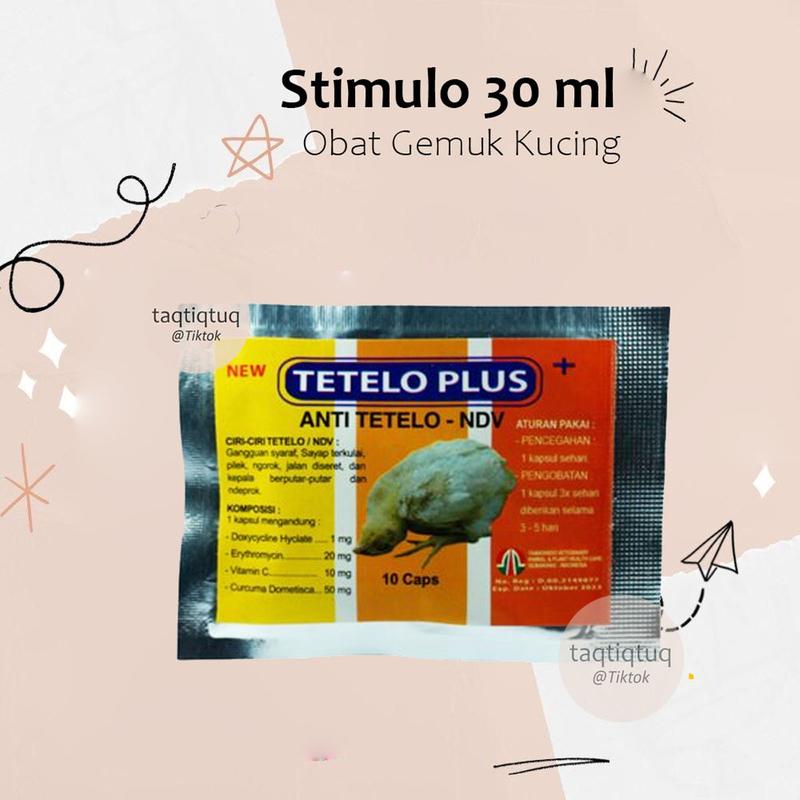 Tetelo Plus 10 Caps Obat Anti Tetelo Ndv Untuk Ayam - Shop | Tokopedia