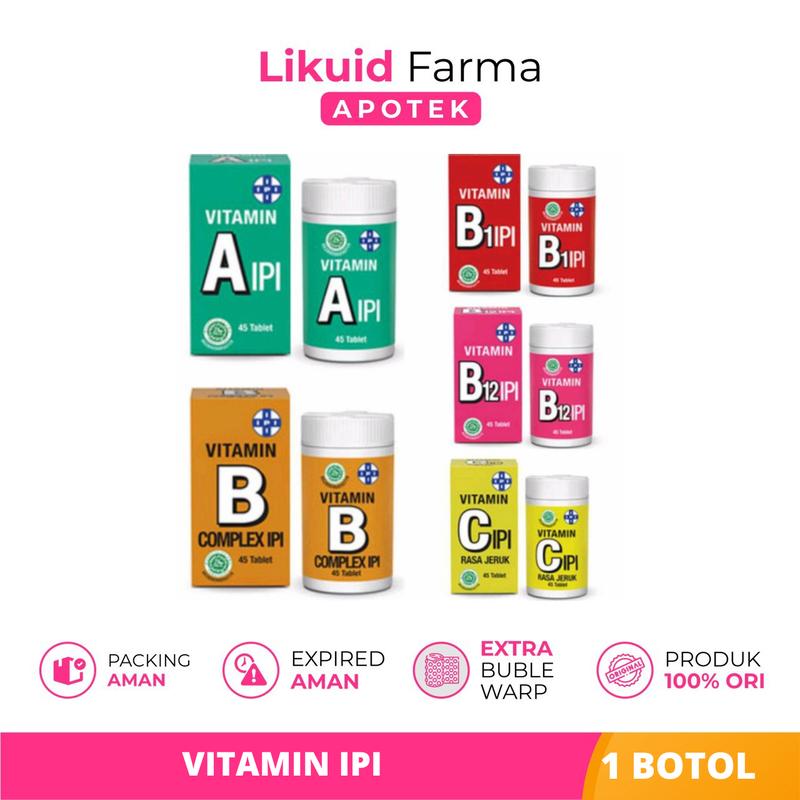 Vitamin IPI Botol harga murah - Shop | Tokopedia