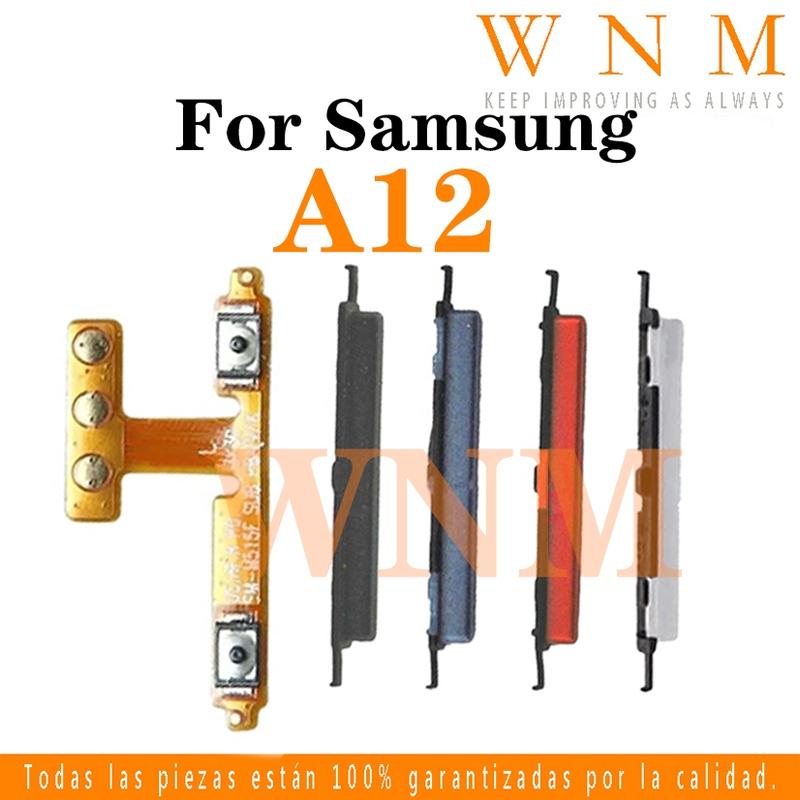 New For Samsung Galaxy A12 A125 Power button flex on / off Switch ...