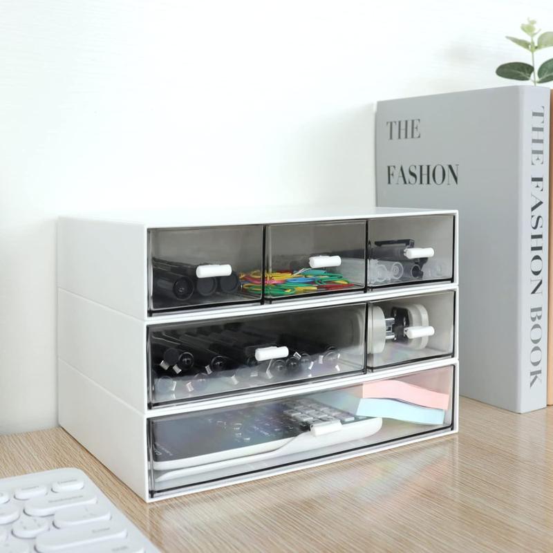 Desk Organizer, 3 Tier Stackable Desk Organizer with Drawers - TikTok Shop