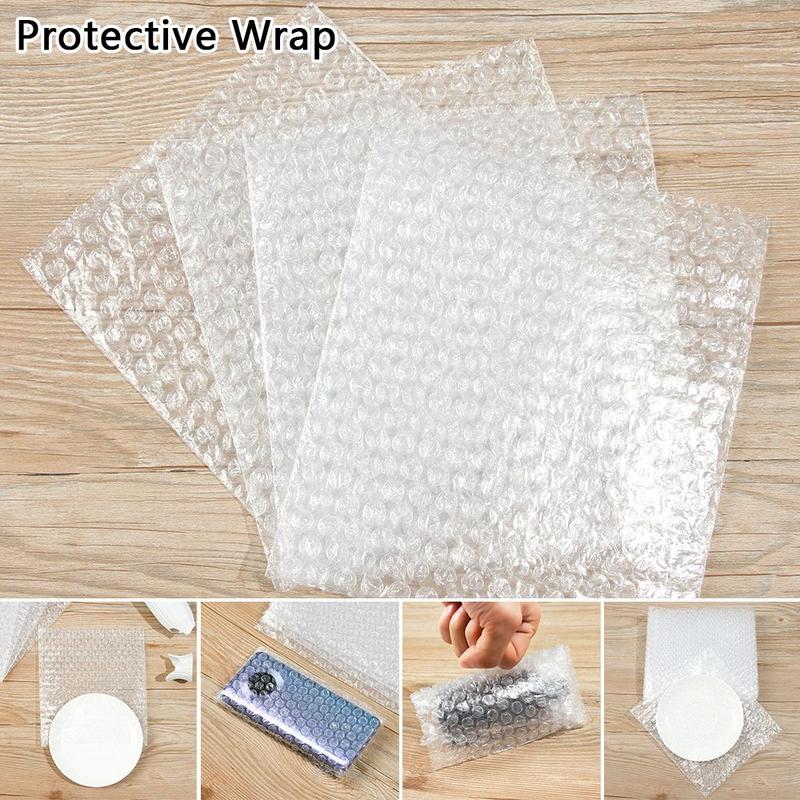 50pcs 7 Sizes Envelope Double Film White Bubble Bag Shockproof Package ...