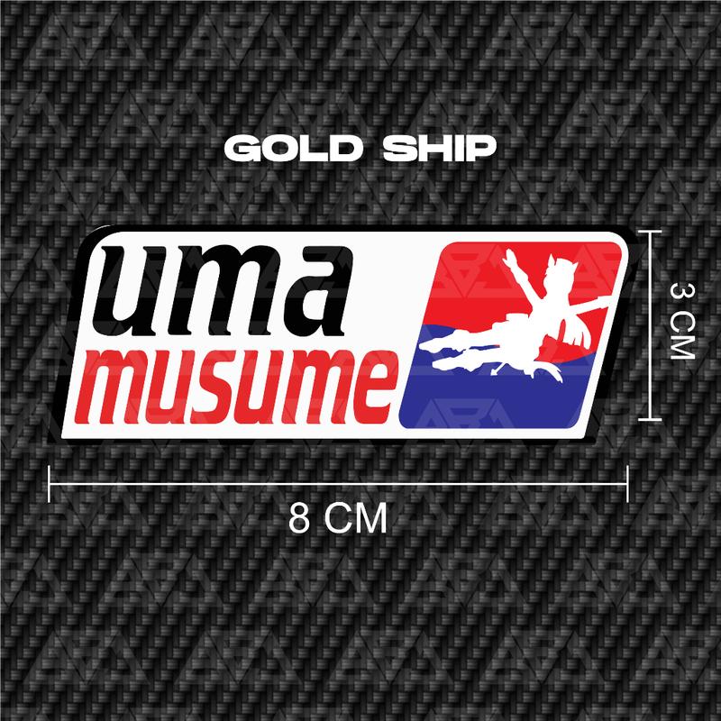 Sticker Stiker Cutting Logo JDM Parodi Uma Racing - UMA MUSUME - Shop ...