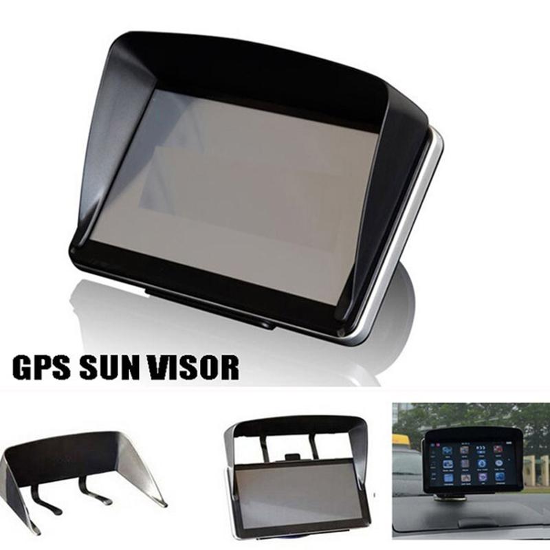 5/7inch Screen Sun Shade Visor Shield Car GPS Cover Block Blind ...