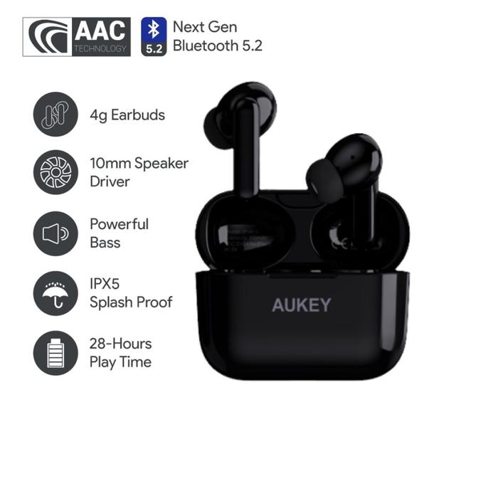 Jual Aukey EP-M1S M1 Move Series Mini S TWS True Wireless Stereo ...