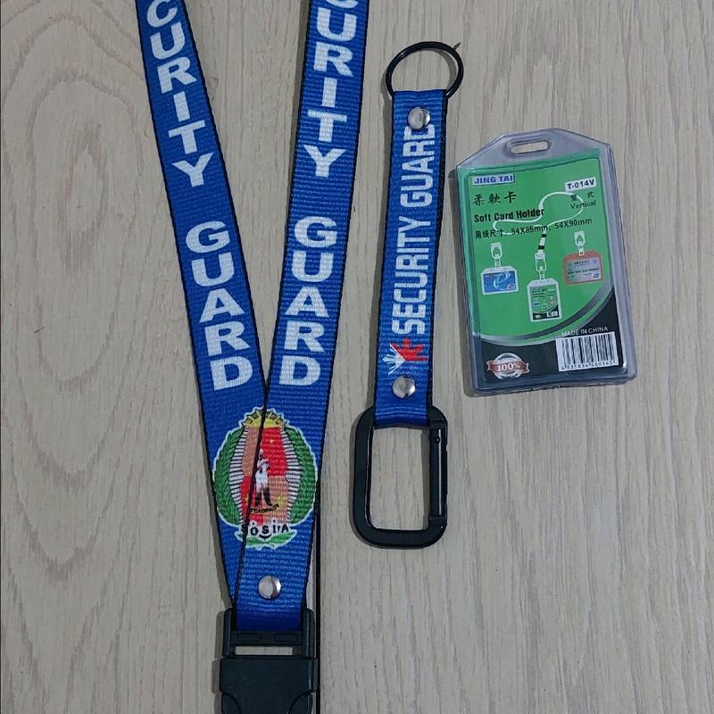 SECURITY GUARD ID LACE LANYARD/SET BLUE - TikTok Shop Philippines