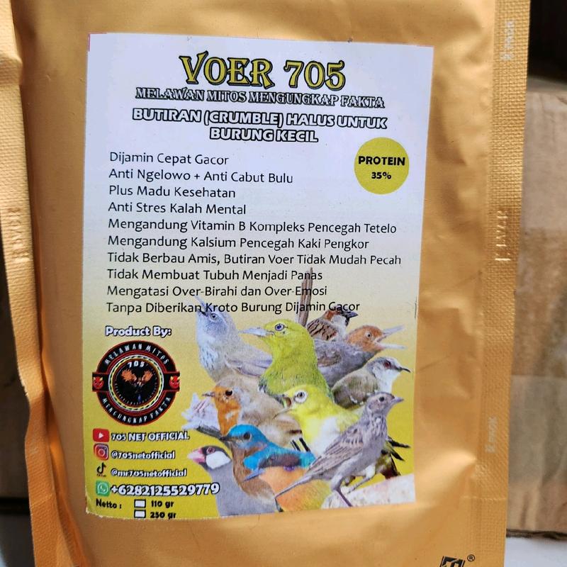 VOER 705 GOLD PHONIX (110 GRAM) - Shop | Tokopedia
