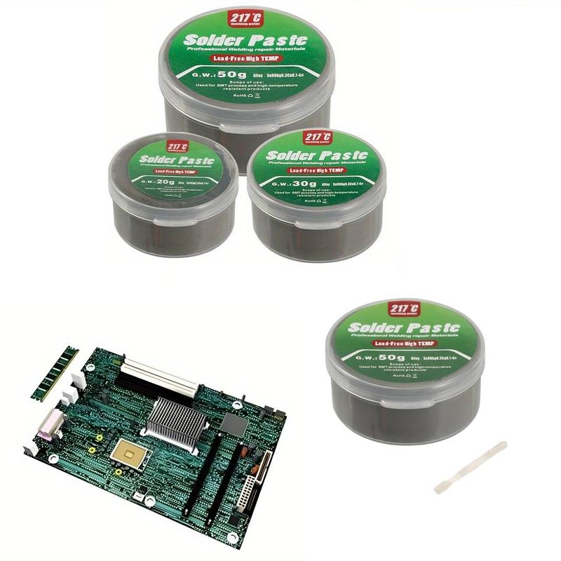 High Temperature Soldering Paste, Electronic Soldering Paste with Tools ...