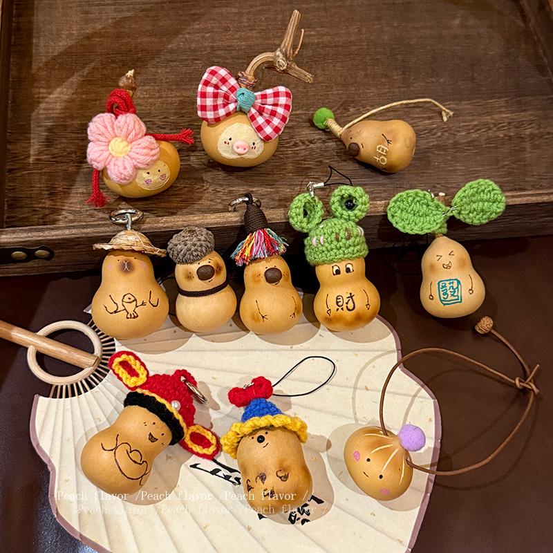 Natural gourd string pendant home door to door living room balcony ...