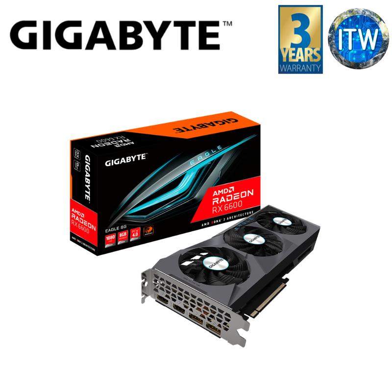 Itw | Gigabyte RX 6600 Eagle 8GB GDDR6 AMD Radeon Graphic Card - TikTok ...