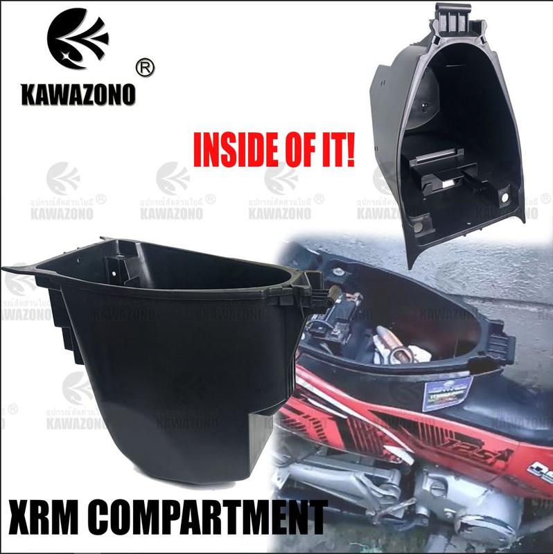 XRM COMPARTMENT BOX FOR MOTORCYCLE ( U-BOX / LAGGUAGE BOX ) HIGH ...