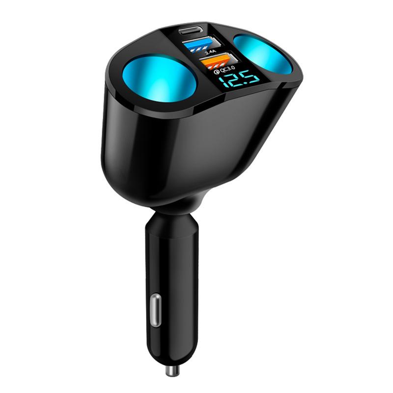 LED Car Charger 12V/24V 4.8A Digital Display Dual USB Charge - TikTok ...
