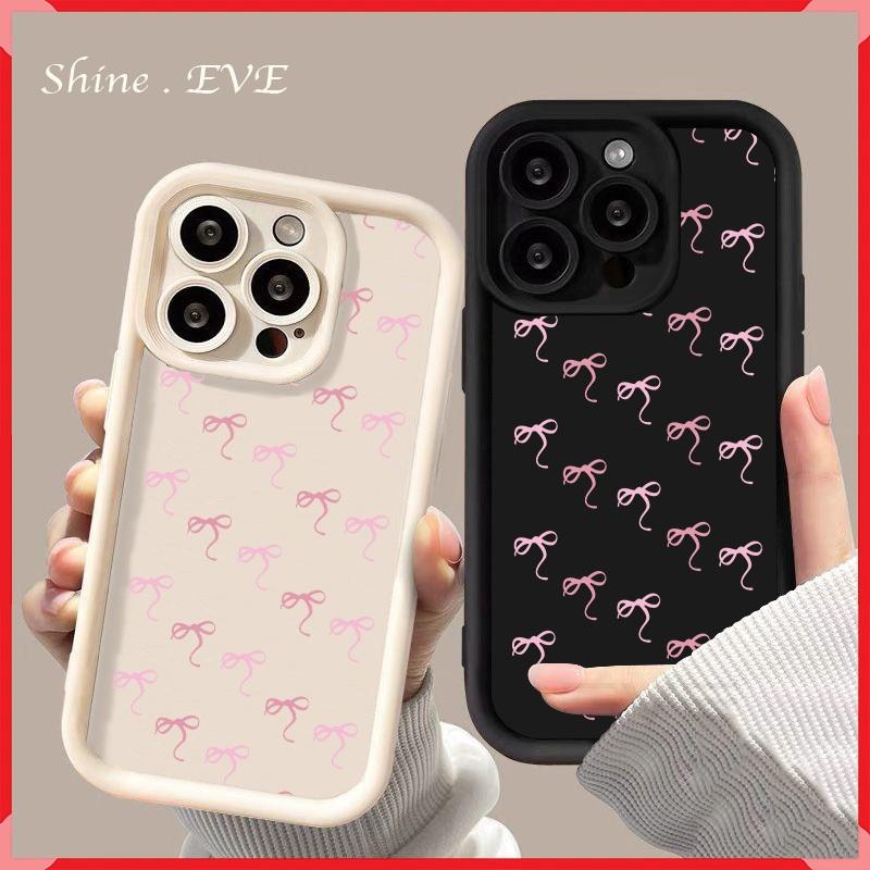 For Oppo A57 A12 A38 A7 A9 Pink ribbon Case A53 A54 A16s A15 - TikTok ...