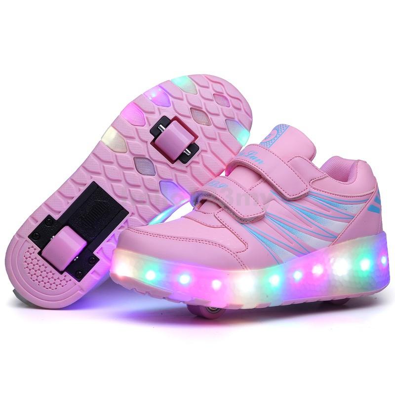 Heelys-lightweight shoes with LED lights for kids, two-wheel - TikTok ...