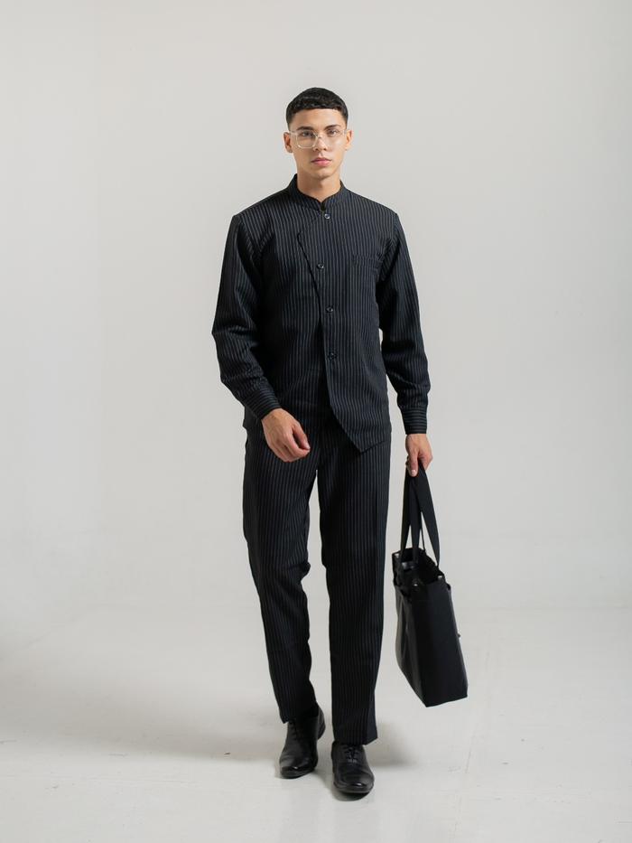 Promo Levi Assymetrical Shirt - Semi Jas Asimetri by Schouten - Black ...