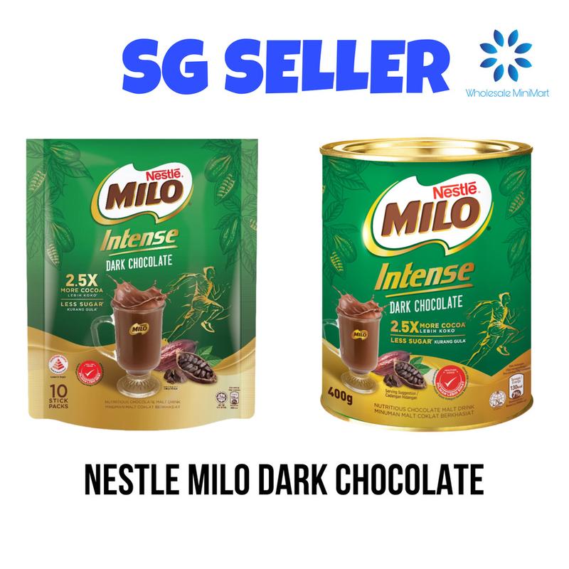 (SG SELLER) Nestle Milo Intense Dark Chocolate x2.5 More Cocoa - TikTok ...