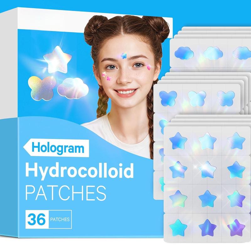 Hologram Pimple Patches for Face Hydrocolloid with Salicyli - TikTok Shop