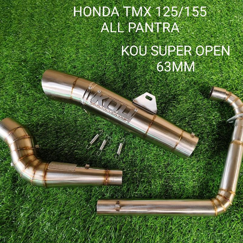 KOU SUPER OPEN 63MM PIPE FULL SET (GOOD FOR LOUDEST PIPE) - TikTok Shop ...