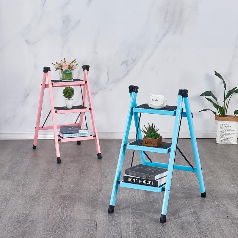 Folding Ladder Three-Step Ladder Activity Gift Ladder Household ...