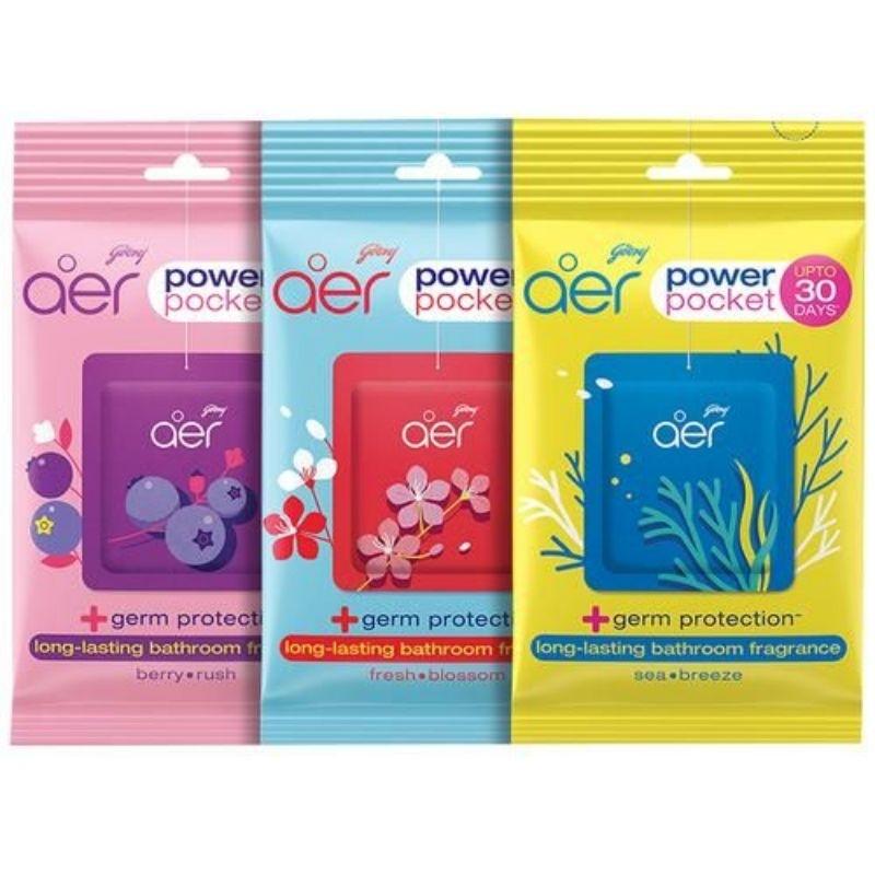 GODREJ AER POWER POCKET BATHROOM FRAGRANCE 10 g - TikTok Shop Malaysia