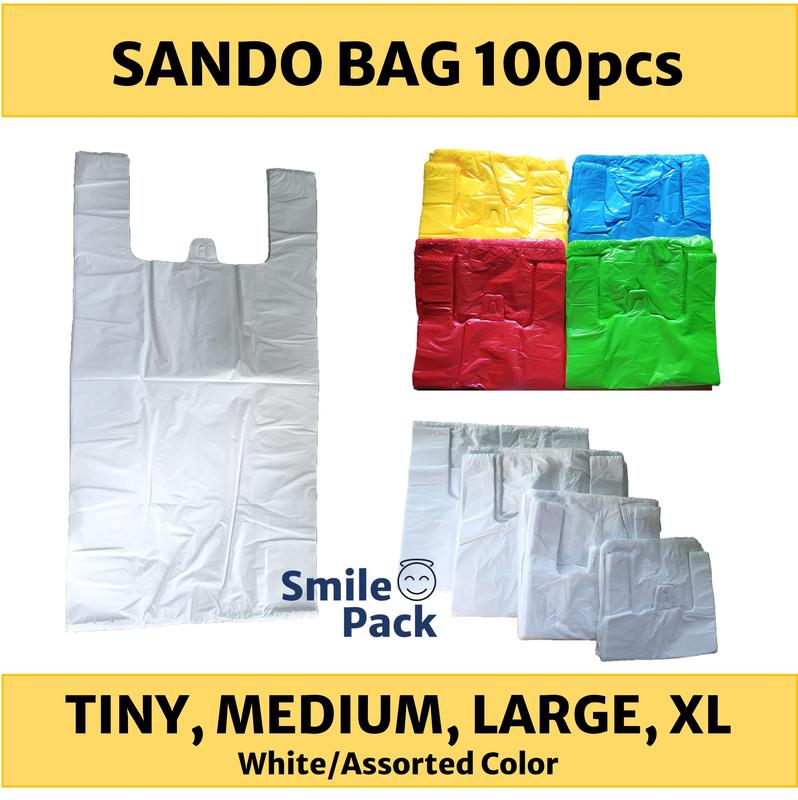 Plastic Sando Bag Supot 100 pcs MAKAPAL Tiny Medium Large XL - TikTok ...