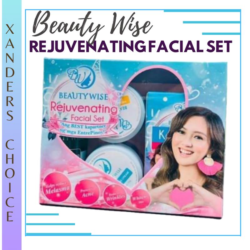 Whitenng Beauty wise rejuvenating facial set good for acne remover ...