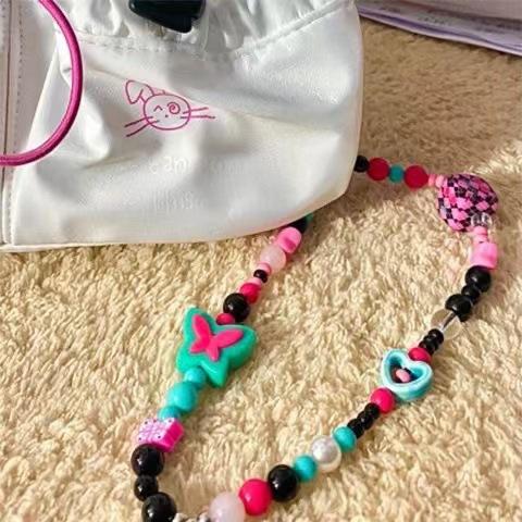 2024 Popular ins Pink Millennium Style y2K Sweet Spice Girl Mobile ...