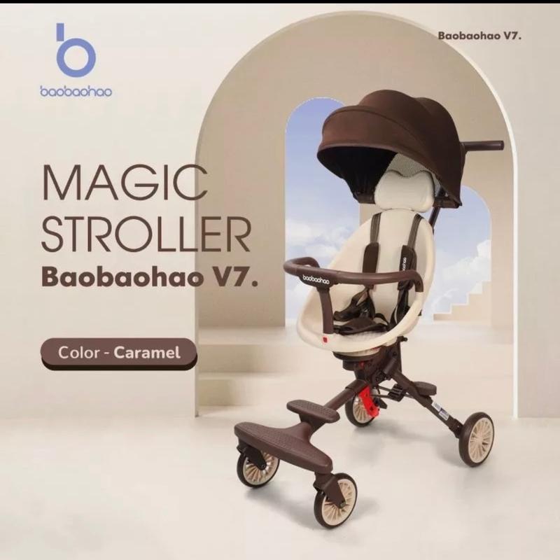 BAOBAOHAO MAGIC STROLLER BABY V7 duduk BISA BERPUTAR 360° - Shop ...