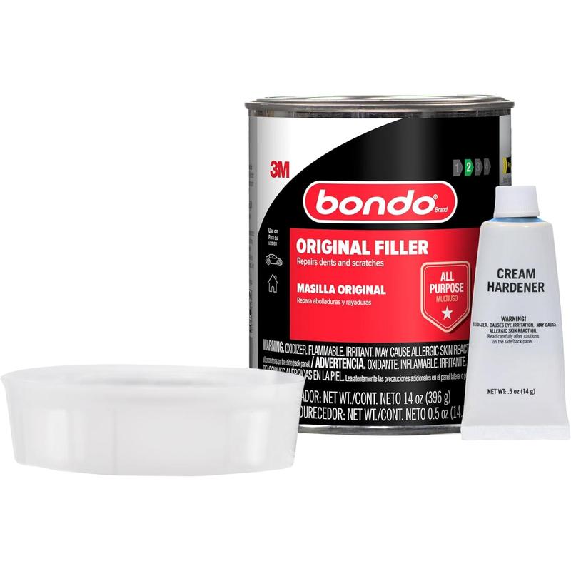 Bondo Body Filler, Original Formula for Fast, Easy Repair & Restoration ...