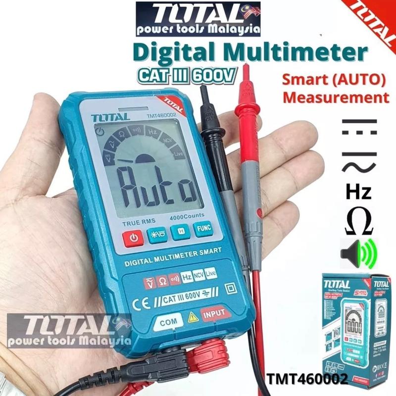 TOTAL Smart (AUTO) Measurement Digital Multimeter CAT III 600V - TikTok ...