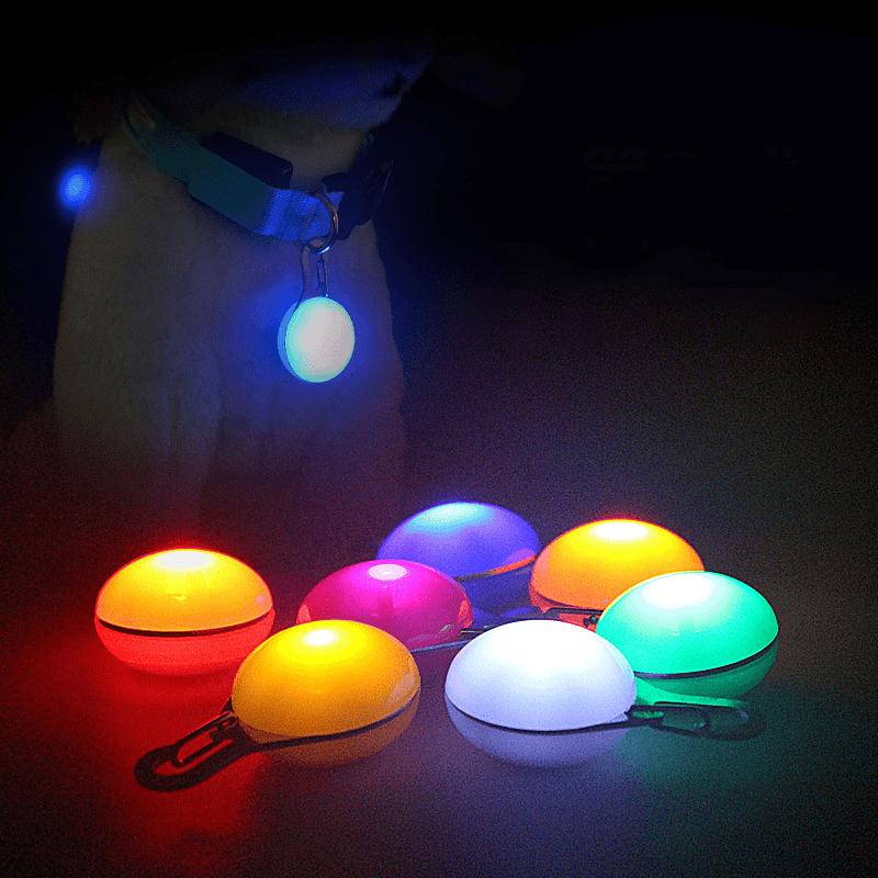 LED Dog Light Pendant Night Light Anti-Lost Pet Tag Cat Bell - TikTok ...