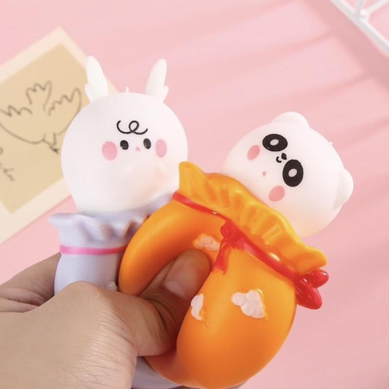 BWH TOYS Creative cartoon venting blessing bag, bunny and bear ...