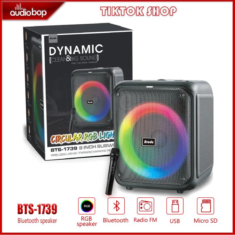 AUDIOBOP Dynamic 1739 Brodu Subwoofer Rechargeable Bluetooth - TikTok ...