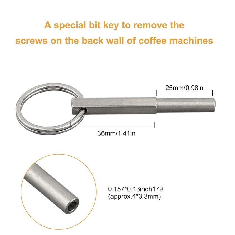 Oval Head Screws Coffee Machine Repair Tool Coffee Machine Key - TikTok ...