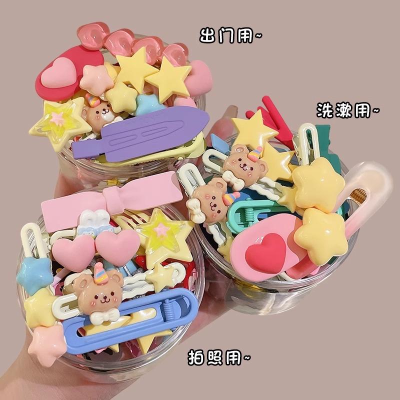 Dopamine Cute Hair Clips for Women 2025 New High-end Side Clips ...