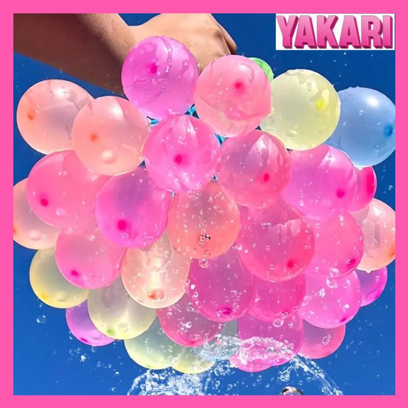 Summer party Water Magic balloons 37/111pcs in 60s fast automatic - TikTok Shop Philippines