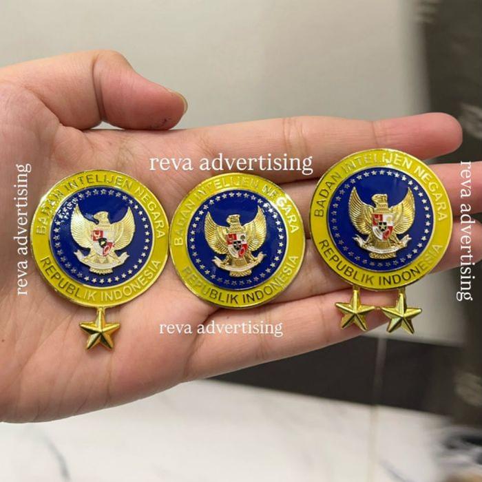 Jual PIN DADA BIN BIRU KUNING TERBARU MAGNET | badan intelijen negara ...
