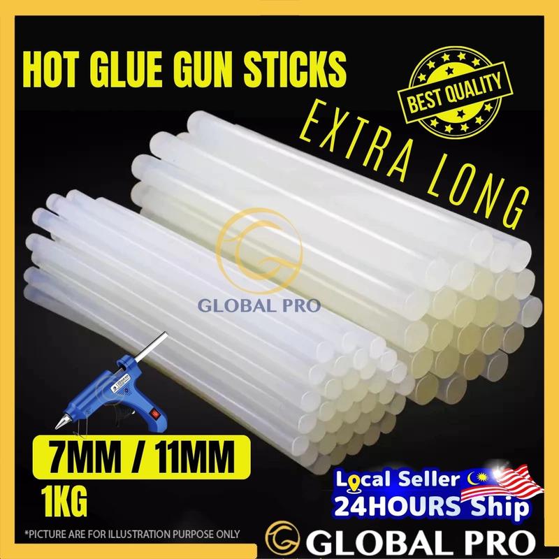 [1kg] 7mm/11mm x 300mm Isian Batang Gam Panas Hot Glue Stick - TikTok ...